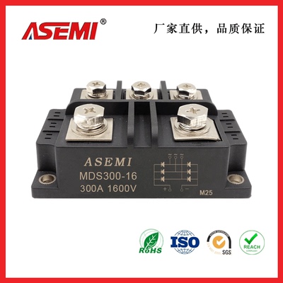 MDS300-16三相整流模块ASEMI