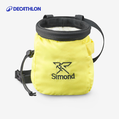 迪卡侬Simond粉袋镁粉袋攀岩便携小号女儿童抱石难度粉包腰包OVCC