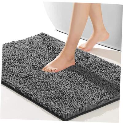 Plush Bathroom Rug Bath Mat Floor Rugs for Tub Shower Carpet