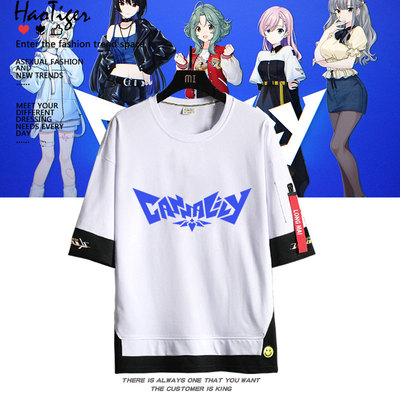 GIRLS BAND CRY 新乐队Canna Lily同款夏季短袖T恤二次元痛衣服
