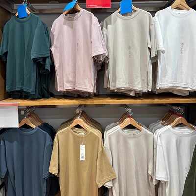 482295/475355/465185 夏季新款男装女装大师T宽松五分袖圆领T恤