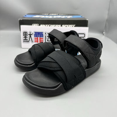 Skechers斯凯奇夏新款男鞋透气沙滩鞋舒适休闲运动沙滩凉鞋51731