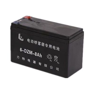 喷雾器6-DZM-8Ah电瓶力特12v8ah