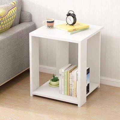 Small coffee table, square, bedside locker, simple household