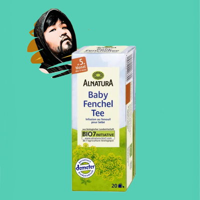 德国直邮全场满300包邮alnatura6个月+demeter有机婴儿茴香茶35g