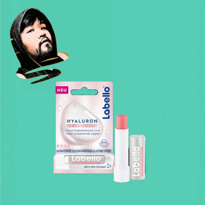 德国直邮【全场满300包邮】Labello玫瑰透明质酸护唇膏4.8g