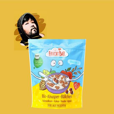 德国直邮满300包邮fruchtbar福乐蓓1岁+有机燕麦球125g