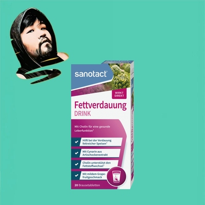 德国直邮【全场满300包邮】sanotact泡腾片20粒84g