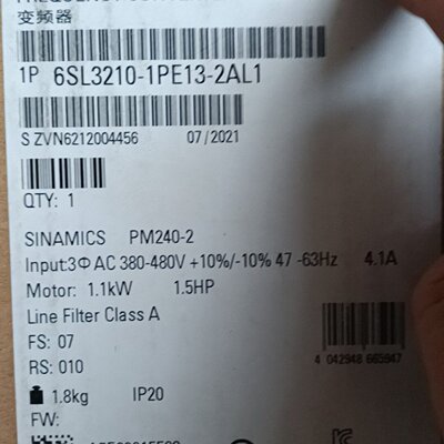 溢价-6SL32101PE132AL1现