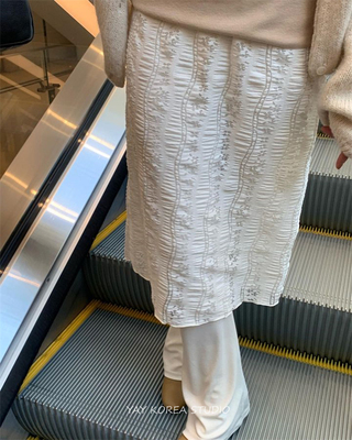 松紧韩国简约外穿打底裙裤