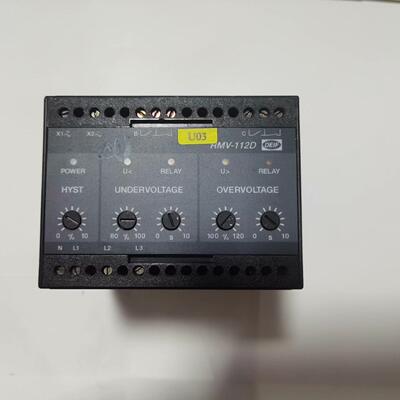议价RMV-112D DEIF丹控控制器 工业过欠压保护工控模块维修