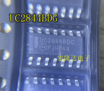 UC2844BDR2G UC2844BDG SOP-14脚 贴片开关控制器 全新原装 现货