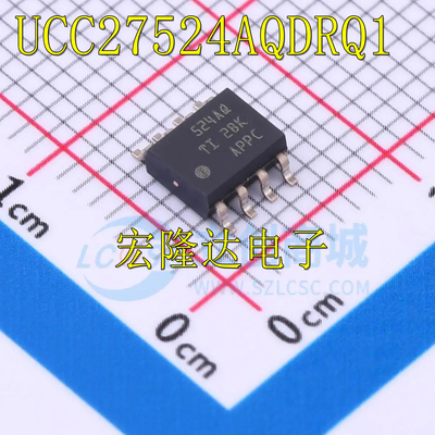 UCC27524AQDRQ1 丝印524AQ SOP8 栅极驱动芯片 全新正品