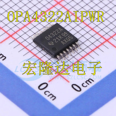 OPA4322AIPWR 丝印O4322A 封装TSSOP-14 运算放大器芯片 全新正品