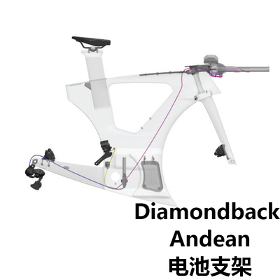 适用于Diamondback Andean铁三车架di2电变电池支架固定座电池塞
