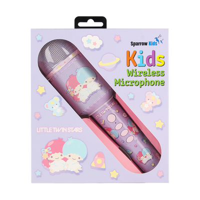 Sparrow Kids Bluetooth Karaoke Microphone -Little Twin Stars