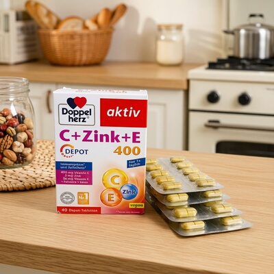 德国双心C+Zink+E男士缓释片