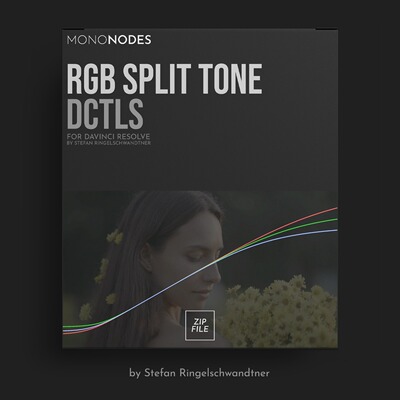 达芬奇高光阴影色调分离调色DCTL节点预设 RGB SPLIT TONE DCTLS
