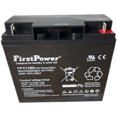 一电蓄电池FP12180 12V18AH/20HR消防照明 UPS电源配套 EPS配电柜