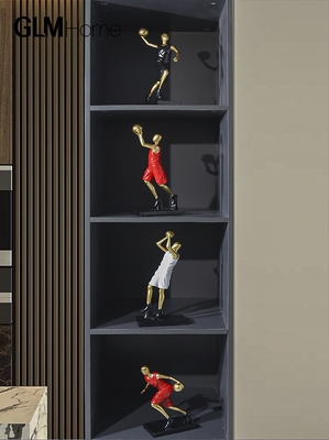 斯堪的纳维亚创意篮球饰品无障碍豪华家居客厅入口酒柜装饰男友生