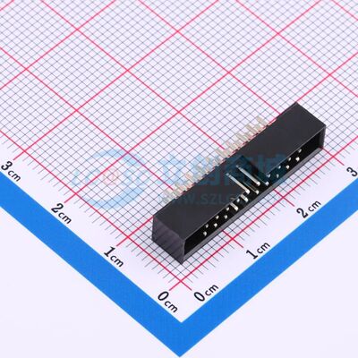 IDC刺破式连接器(牛角/简牛) HY2005WV-N-2x10P 插件,P=2mm 2x10P