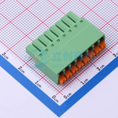 插拔式接线端子 GSP002DNB-3.5-08P-11-00A(H) P=3.5mm 1x8P电子