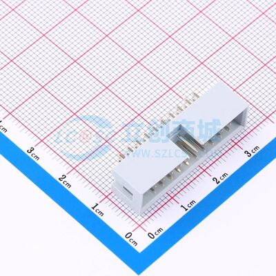 IDC刺破式连接器(牛角/简牛) BH254V-20P-GY 插件,P=2.54mm 2x10P