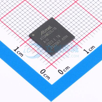 单片机(MCU/MPU/SOC) ATSAMD20J18A-MU QFN-64-EP(9x9) 电子元件B