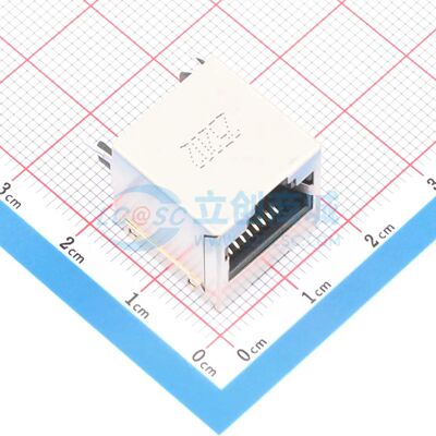 以太网连接器(RJ45 RJ11) 3-1734577-5 插件 直插带LED电子元件BO