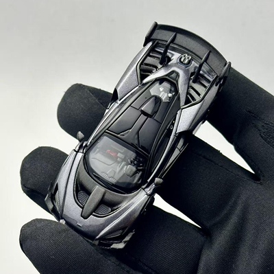 CM 1:64 迈凯伦塞纳 Mclaren Senna GTR 金属深灰 合金汽车模型