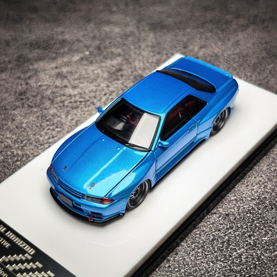 FH 1/64 日产 Skyline GT-R R32 GA宽体改装版 合金汽车模型