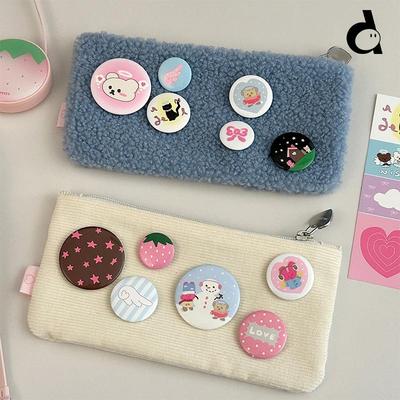 韩国原创进口笔袋徽章