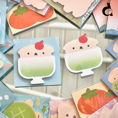 韩国呼卡呼卡粘性可爱手帐便签