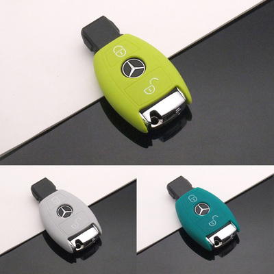 适用奔驰GLA200钥匙套B200包GLC200GLK车G级R级A级a180B级车壳扣