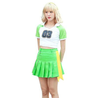 啦啦操表演服装男女成人足球宝贝