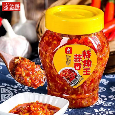 诚旺600克蒜香特辣王辣椒酱