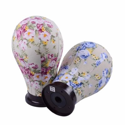 Canvas  Block Manikin Mannequin Head Model For Hair Extensio