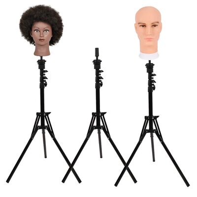 Durable Hairdressing Tripod Mannequin Stand Tripod Height 16