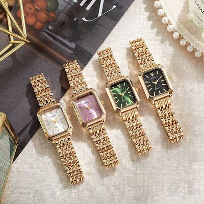 Fashion Women's Watch Casual Rectangle Dial Ladies Quartz Wa