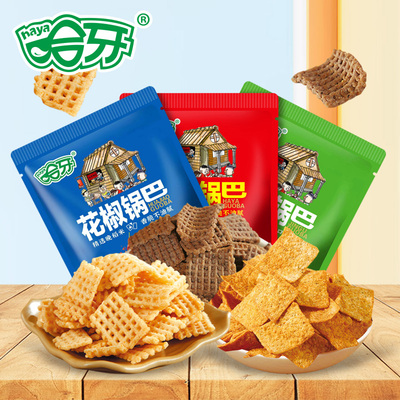 哈牙陕西锅巴清真膨化食品