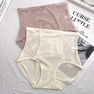 宽松大码高腰舒适提臀内裤亲肤柔软轻薄抗菌裆透气三角裤古妃2353