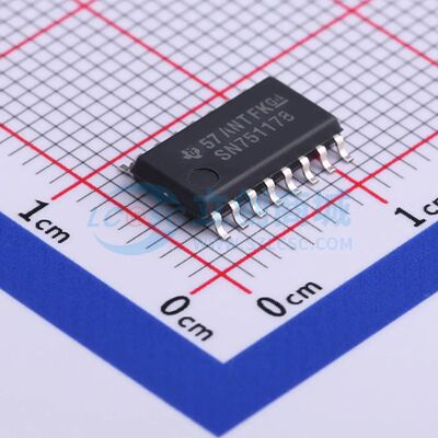SN751178NSR SO-16-4.4mm 缓冲器/驱动器/收发器 TI全新正品原装