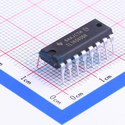TL145406N DIP-16 RS232芯片 TI全新正品原装 电子元件配单