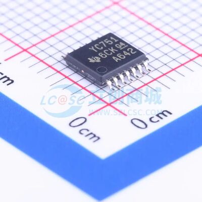 TS3A4751PWR TSSOP-14 模拟开关/多路复用器 TI全新正品原装 电子