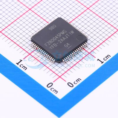 F280045PMS QFP-64(10x10) 单片机(MCU/MPU/SOC) TI全新正品原装