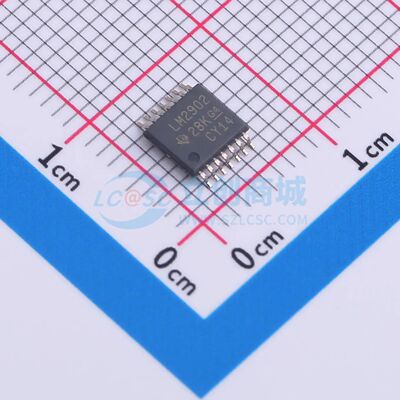LM2902LVQPWRQ1 TSSOP-14 运算放大器 TI全新正品原装 电子元件配