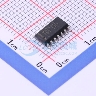 MAX4610CSD+ SOIC-14 模拟开关/多路复用器 全新原装 电子元件配