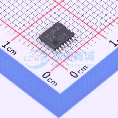 MAX313LEUE+ TSSOP-16 模拟开关/多路复用器 全新原装 电子元件配