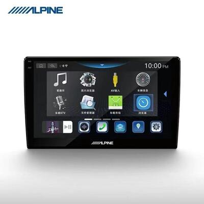阿尔派409S安卓智能大屏导航一体机语音声控高清倒车无线carplay