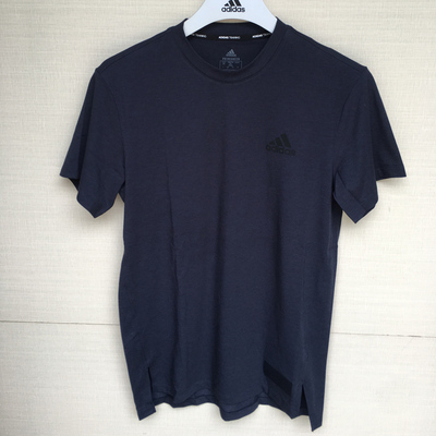 Adidas男子跑步训练半袖透气T恤